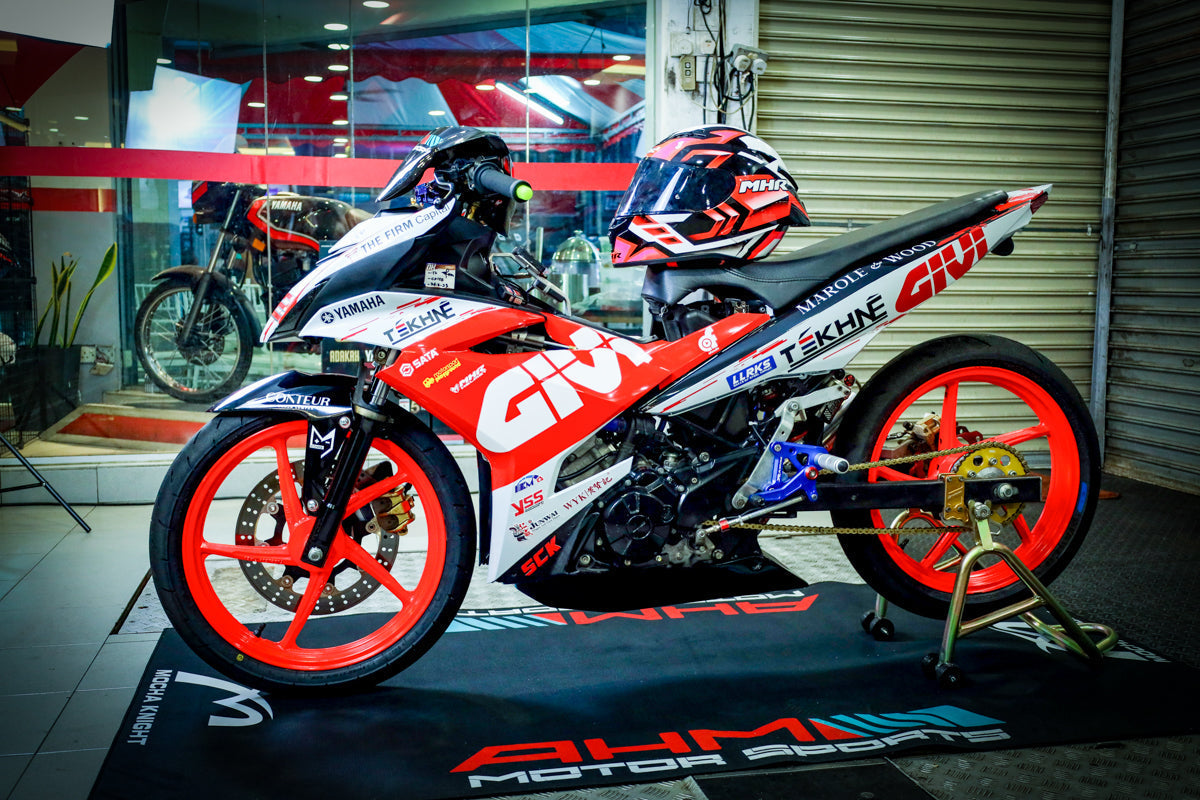 GIVI Tekhne Yamaha AHM Motorports Team Launched for 2023 Petronas Mala ...